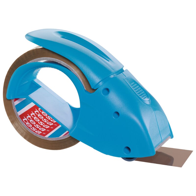 tesapack Handabroller "pack 'n' go" blau bestückt, 10,47