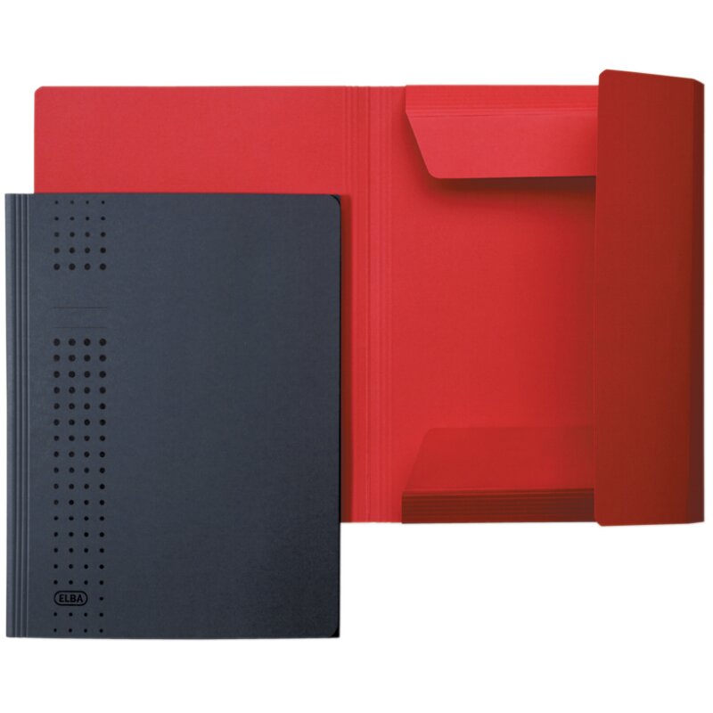ELBA chic Sammelmappe aus Karton A4 gelb, 2,40