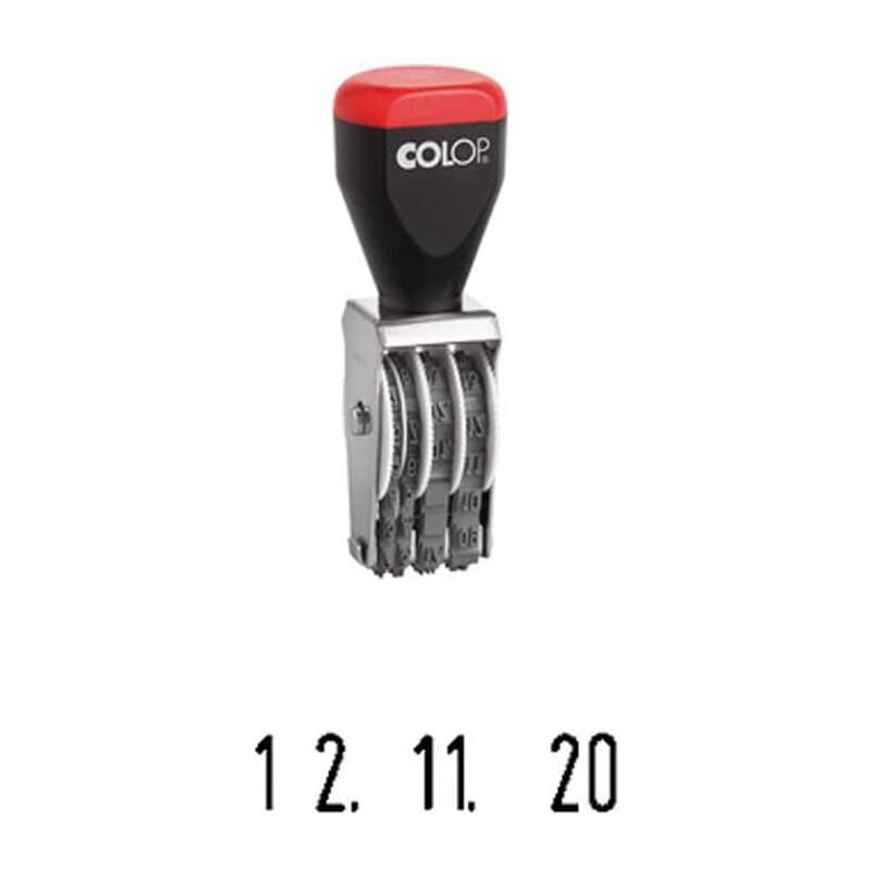 COLOP Datumstempel 03000SD Monate in Zahlen, 4,24