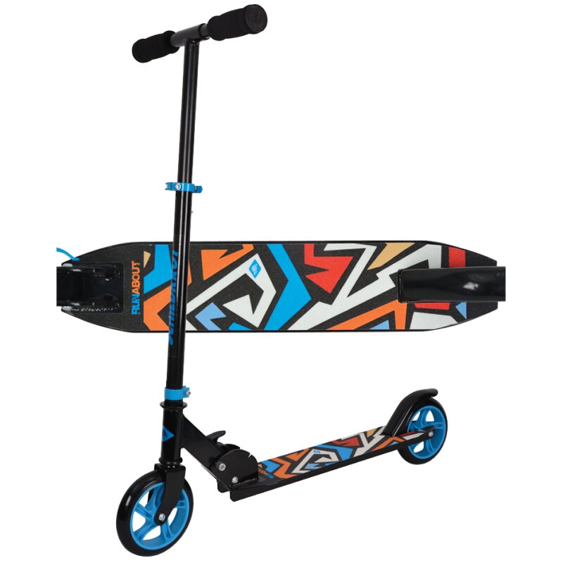 SCHILDKRÖT Junior-Tretroller City Scooter Runabout grün, 41,67