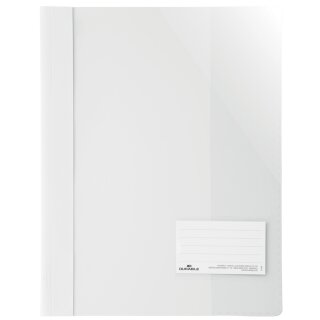 DURABLE Schnellhefter Überbreit A4+ PVC weiß, 2,20