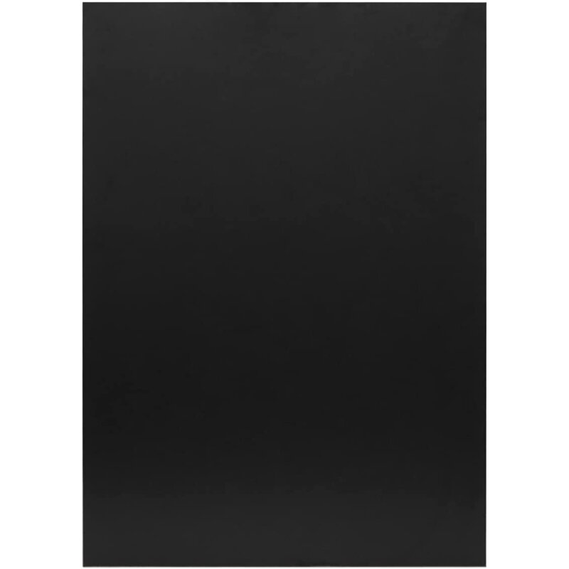 EUROPEL Kreidetafel ohne Rahmen 600 x 1.100 mm schwarz, 26,92